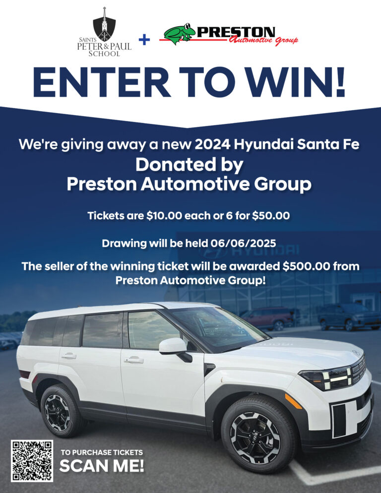 Car Raffle | Saints Peter & Paul High School